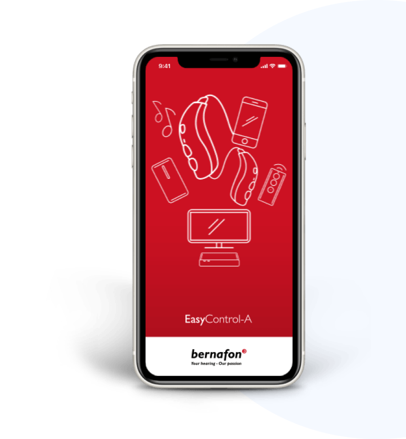 Bernafon Apps - Bernafon-Hörgeräte per App steuern