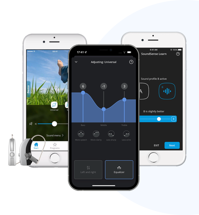 Widex Apps – Widex-Hörgeräte per App steuern