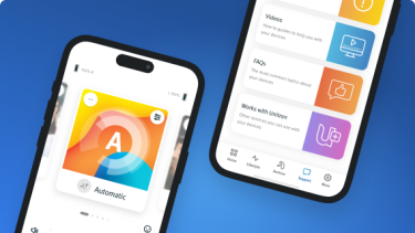 Unitron Apps – Unitron-Hörgeräte per App steuern