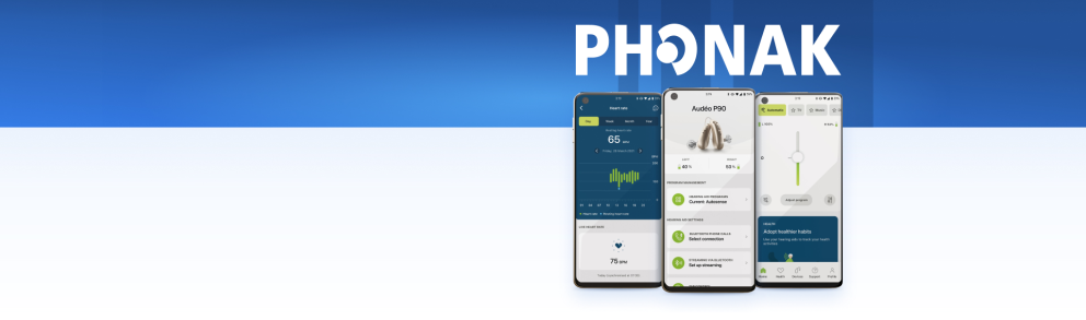 Phonak Apps – Phonak-Hörgeräte per App steuern
