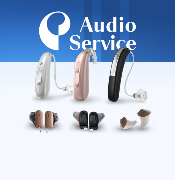 Audio Service Hörgeräte und Marke
